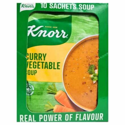 Knorr Curry Vegetable Soup Sachets 10s – Superb Hyper