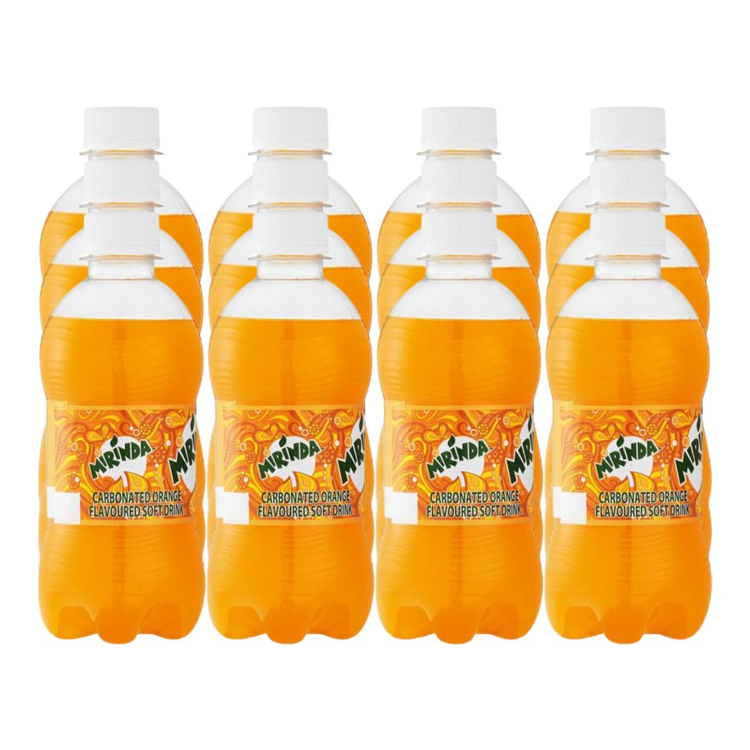 Mirinda Carbonated Orange Flavoured Soft Drink 12x330ml - Superb Hyper