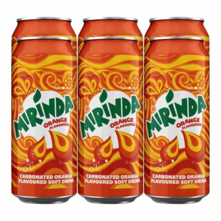 Mirinda Orange Flavoured Soft Drink Can 6x300ml – Superb Hyper