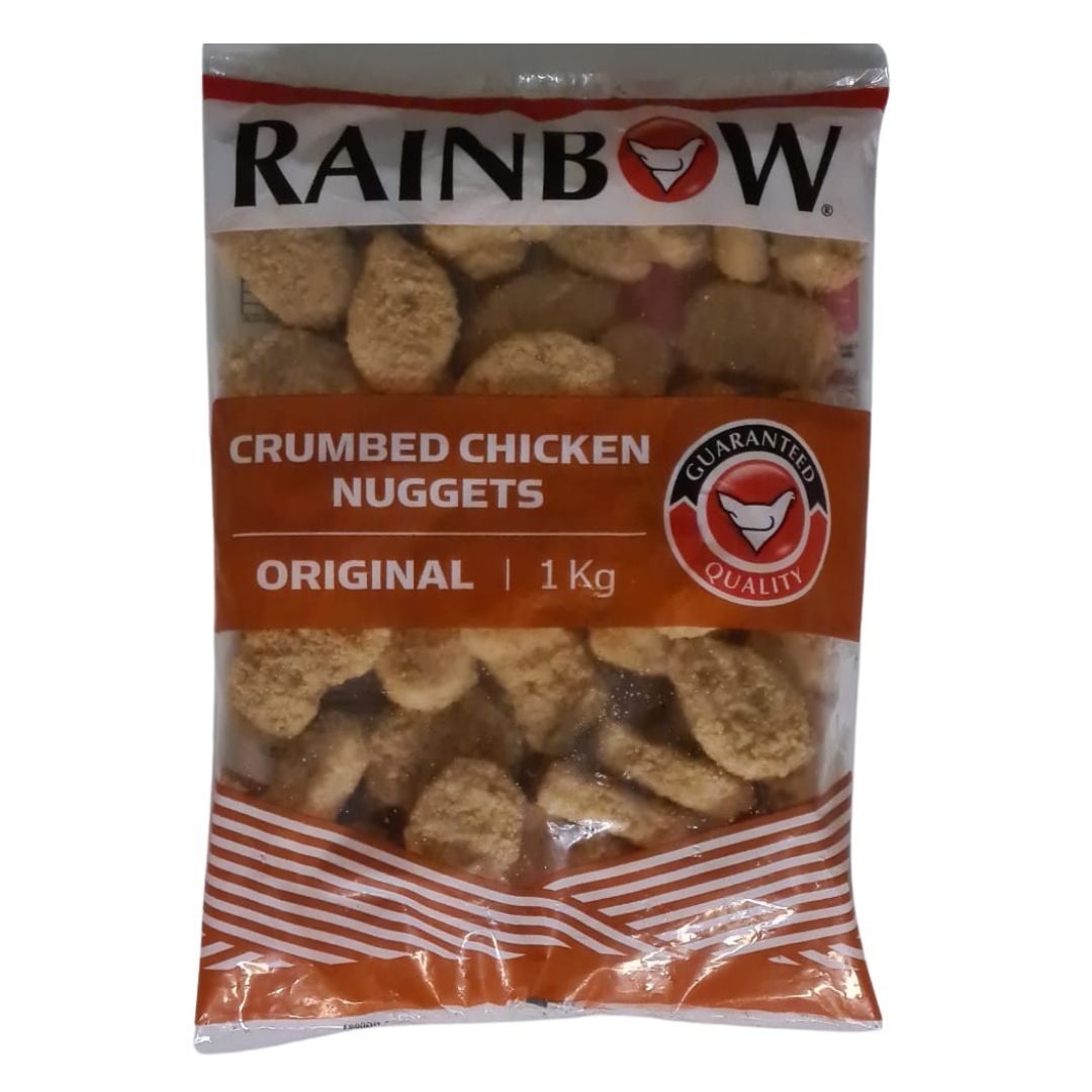 Rainbow Crumbed Chicken Nuggets Original 1kg - Superb Hyper