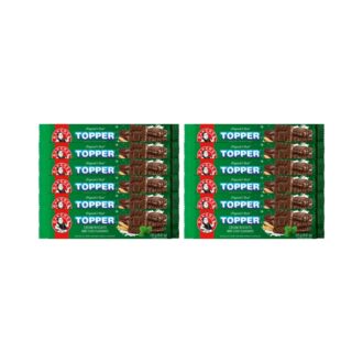 Bakers Topper Cream Biscuit Chocolate Mint Flavour 12x125gr – Superb Hyper