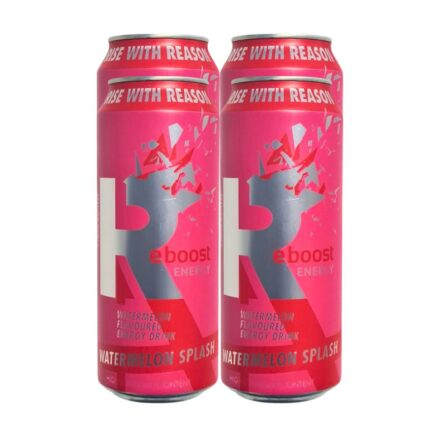 Reboost Watermelon Splash Flavoured Energy Drink 4x500ml – Superb Hyper
