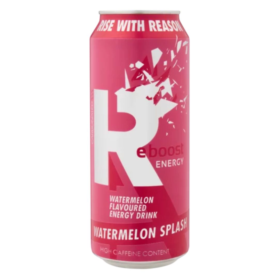Reboost Watermelon Splash Flavoured Energy Drink 500ml - Superb Hyper